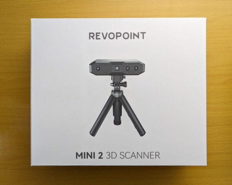 【Revopoint MINI 2】最新の超高精度ブルーライト3Dスキャナーを徹底実機レビュー！