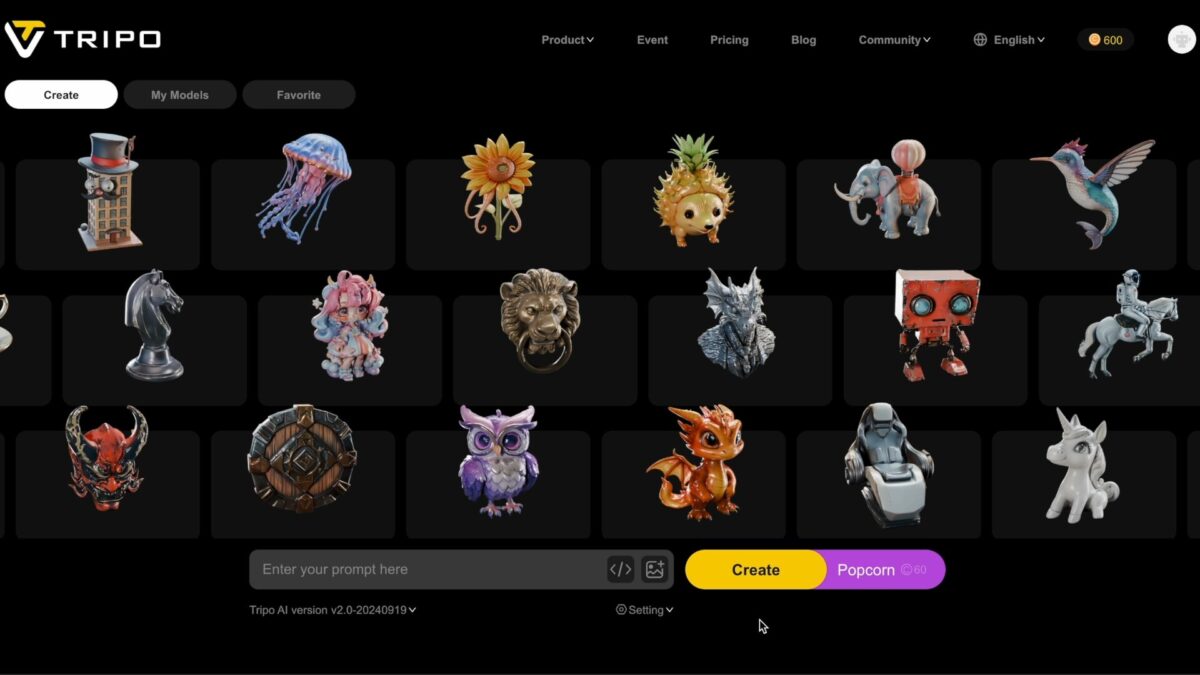 【2025最新】3Dモデル生成AI「Tripo」とは？3Dプリントにも活用できる？有料プランに課金すると何ができる？